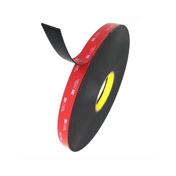 ブラック/-/-・3M大型強力テープ高品質3M VHB両面取付テープ、長さ3m、幅8mm。接着面積が大きいほど、支持能力が大きくなります。・可撓性と延性アクリルフォームから製造される。優れた弾力性と付着力は、破断することなく要求に応じて延長...