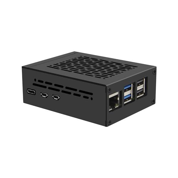 Raspberry Pi 5やX1002ボードやアクティブクーラーなどは付属していません・Pi 5とX1002 PCIe M.2 NVMe 拡張ボードのみ適用します。X1000/X1001/X1003/M901などと互換性がありません・Pi...