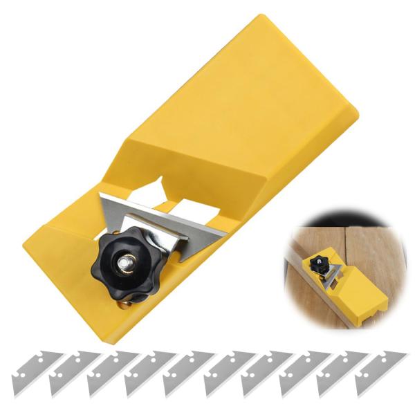 替刃10枚ハンドプレーナーは、良質で長いサービスライフで複数回使用できます。ブレードがシャープでない場合は、別のブレードに置き換えることができます。・快適ポータブルで芸術的な形状と人間工学に基づいたデザインにより、手にフィットし、長時間使用...