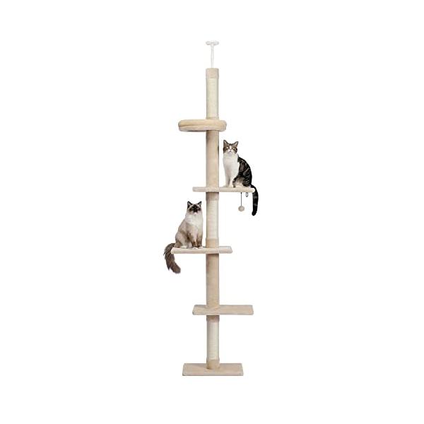 突っ張り・ベージュ  AMT0160BG・・Color:ベージュ・取り付け簡単バネが内蔵して、突っ張り棒を取り付けたら大丈夫です。度々ネジを締める必要はありません。・省スペースに設置できるスリムな突っ張りタイプは省スペースで、空間を効率的に...