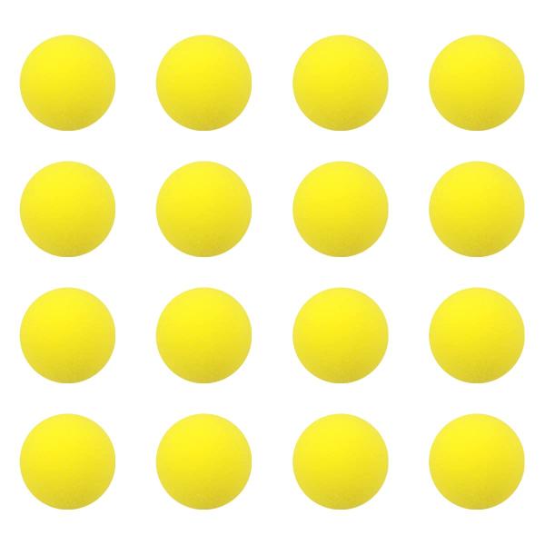 12個入り・黄色  34144・・Style:12個入り・サイズ:直径42mm・重さ:約2g・材質:ポリウレタン・カラー:イエロー・スムーズな投球、バッティング力を鍛えるにはスポンジボールが適しています。