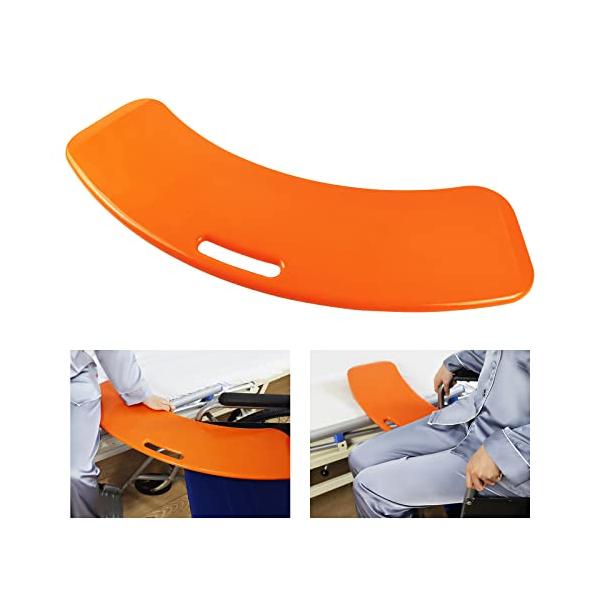 ・オレンジ色 移乗ボードのみ ・・Color:オレンジ色・利便性の提供：移乗ボードは、病人や高齢者、障害者が車椅子やベッド、自動車、ソファチェア、トイレなどを移動する際に役立ち、患者や介護者に利便性を提供します。・滑り止めデザイン：背面に滑...