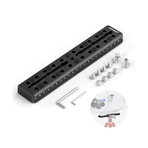 ・  QR003・幅広い互換性この取り付けプレートはベースにVixenスタイルのダブテールを採用し、さまざまなブランドで製造された標準的なVixenスタイルのサドルに対応します。・複数の取付ポイント2つの3.587.6 mm 皿穴スロットは...