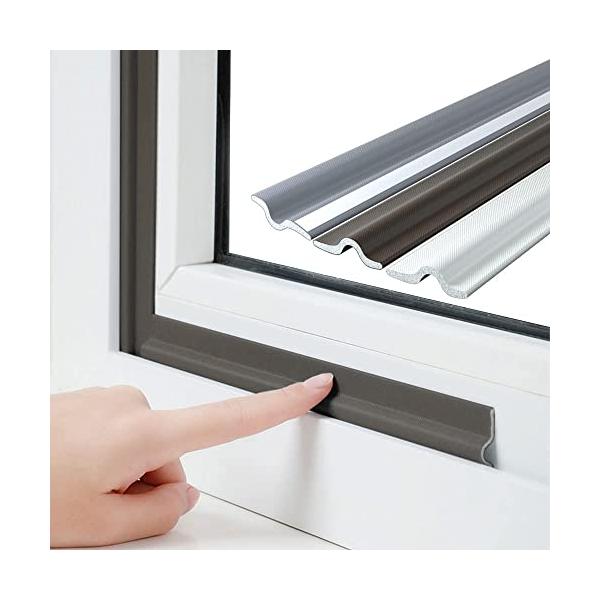 ・茶色  ・・Color:茶色・隙間風防止：PUフォームをナイロンで包んだサンドウィッチ構造、空気層のように断熱できます。隙間を埋めて、スキマ風の流入が大幅に減ります。強風でのガタガタ異音、隙間から入ってくる光と花粉、虫の侵入も解消できます...