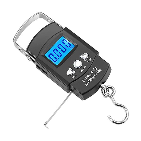 ブラック/-/-・仕様サイズ：全長205 mm、幅：60 mm。・高品質の素材高品質のステンレス鋼フックとABSプラスチックハウジング、LCDバックライト付きディスプレイ画面、高精度センサーで作られています。・使いやすい電子秤のサイズは非常...