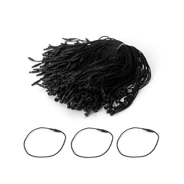 Black/-/LLL-265・Color:Black・商品仕様 長さ20cm タグ ひも180本入りセット 材質：ひも:棉・素材タグファスナーの紐部分は綿を仕様しており、プラスチックのものより高級感があります。ブランド商品のタグ付けに最適...