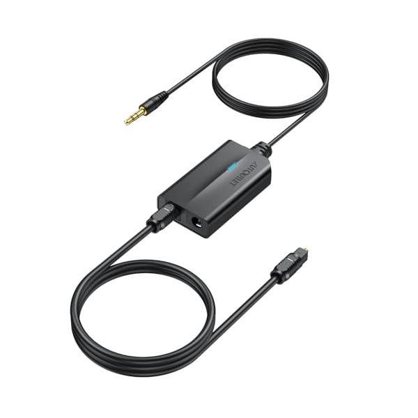 -/3.5mm ケーブル/EFU110euDES・Size:3.5mm ケーブル・パッケージ個数:1・3.5 mm - Toslinkオーディオコンバーター3.5mm - SPDIF コンバーター、アナログ - デジタル オーディオ コンバ...