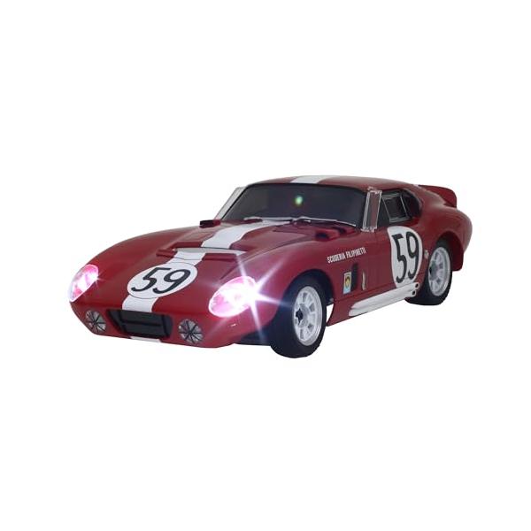 ・  66611・ファーストミニッツシリーズに人気の車種Shelby Coblaが新登場1/28サイズのリアルさを追求した手のひらサイズ観賞用として見た目のクオリティにも自信あり・本体：単3アルカリ電池 x4本別売）・送信機：単3アルカリ電...