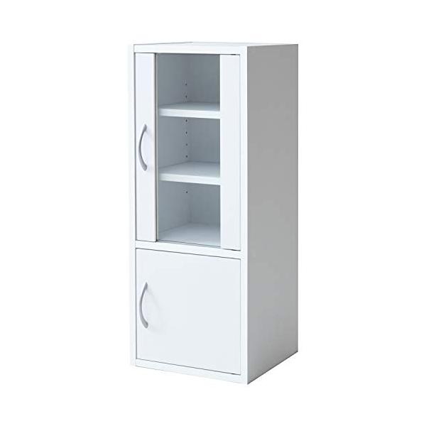 お客様 組立 品・ホワイト スリム32×80 CCB-8030(WH)・・Color:ホワイトSize:スリム32×80・お客様組立品・幅32×奥行29×高さ80cm・材質:プリント紙化粧繊維板・原産国:インドネシア・耐荷重:天板=5kg、...