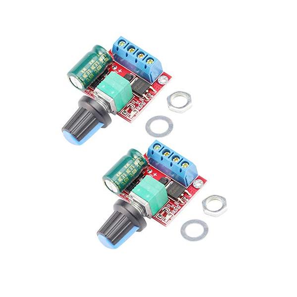 作動電圧:DC 3-35V  功率: 90W   静態電流：7uA（待機状態）・PWM週波数：20khz   PWMデューティ比:1%-100%;外形寸法：30 mm x 26 mm x 14 mm（ハンドルなし）・スピードコントローラー ...