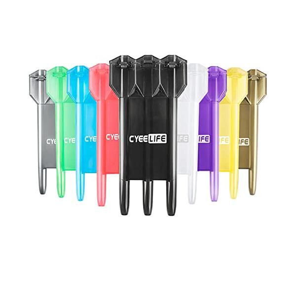 ブラック/1pcs/-・Color:ブラック・ダーツケース 収納ダーツ3本用・ダーツカバーのみで、ダーツやダーツパーツは含まれていません・複数の色を選択可能・100%品質、もしあなたに品質問題があれば、私たちは無料で交換します