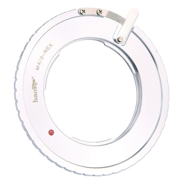 ・  M43-NEX・このHaogeアダプターは、オリンパスとパナソニックマイクロフォーサーズシステムMFTまたはM4/3レンズをSony Eマウントカメラに取り付けることができます。・対応レンズ:オリンパスとパナソニックマイクロフォーサー...