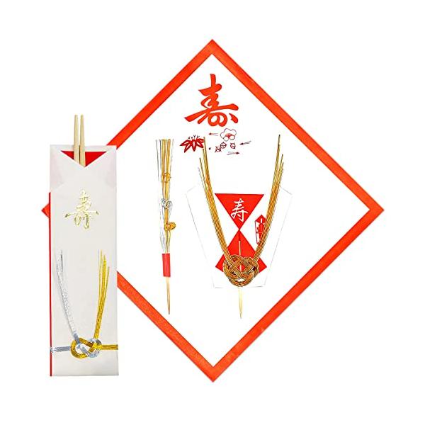 ・白金  ・・Color:白金・お食い初め用 鯛 飾り お食い初めセット 100日祝い 百日祝い 鯛の敷き紙 祝箸・鯛飾り１枚　鯛尾ビレ飾り１枚　鯛敷き紅白１枚　祝箸１本