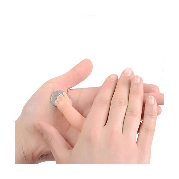 -/ワンサイズ/-・小さなマジックでもアメージング効果がある。・効果： マジシャンがコインを取り出して手に入れたとき、もう一つの掌の中から、マジシャンに属さない手を現れてコインを取り出し、最後に姿を消した。 手が他の金属物に触れると、物を掴...