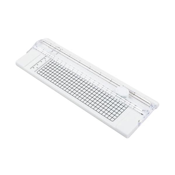 ホワイト/-/LS089・Color:ホワイト・パッケージ個数:1・?優れた品質ペーパーカッターは高品質のABS材料で作られており、刃は軽量で安全、耐久性のあるステンレス鋼で作られています。・?製品サイズペーパーカッターは、長さ27cm、幅...