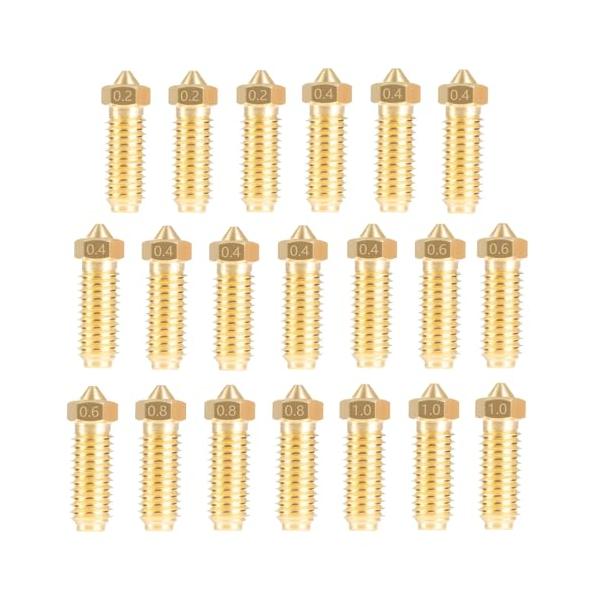 本商品は【互換品】です。国内正規品とは品質・保証・サポートが異なります。Kobra 3 真鍮 マルチサイズ・適用型番こちらのノズルキットはAnycubic Kobra 3、Kobra 3コンボ、Kobra S1、Kobra S1コンボ3Dプ...