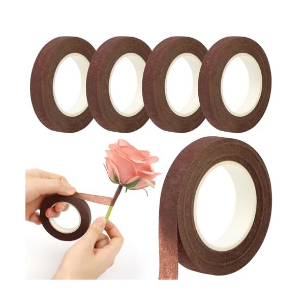 茶色茶色/長さ30ｍ*幅さ12mm*厚さ15mm/-・Color:茶色・パッケージ個数:1・造花テープ花の茎や枝を巻くための専用テープです。フローラルテープは滑らかで柔軟な質感で、伸縮性と粘着性もがあり、簡単に巻くことができ、手で裂くことも...