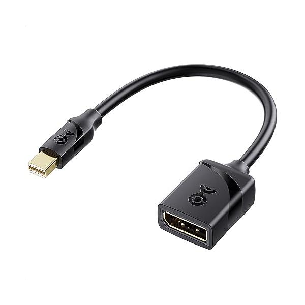 ブラック/1個/101004-BLACK・パッケージ個数:1・Mini DisplayPort オス - DisplayPort メス Mini DisplayPort Mini DP / mDP または Thunderbolt 2 ポート...