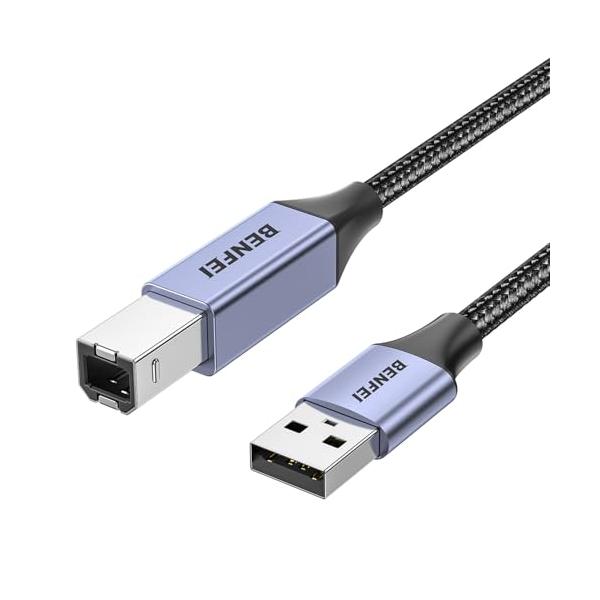 本商品は【互換品】です。国内正規品とは品質・保証・サポートが異なります。USB AからUSB B-/-/000406grey-2M・Style:USB AからUSB B・パッケージ個数:1・?多メーカー対応HP、Canon、Epsonなど主...