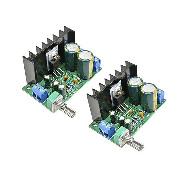 TDA2050 モノラル オーディオ アンプ モジュール・入力電圧: DC/AC 5-24V 出力電力: 5W-120W・TDA2050 デジタル モノラル オーディオ アンプ ボード