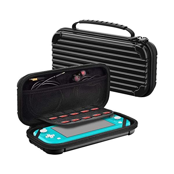 ラフな機能性のスタイルブラック/Nintendo Switch Lite専用/NSL002CL・Color:ブラック・商品の仕様  材質：PC（ポリカーボネート+ABS樹脂 サイズ：22*10.5*4.5cm 色: ブラック・優れた保護機能...