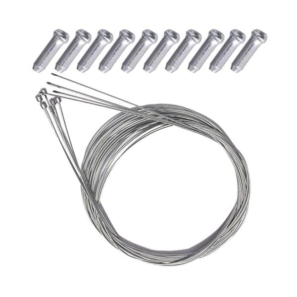 シフトワイヤー/-/scq-610・Color:シフトワイヤー・パッケージ内容2.1mの電線6本、電線端部プレスカバー10個。・スムーズな操作このシフトワイヤーは高品質な鋼材で作られ、低摩擦デザインでスムーズな操作体験を提供します。速度制御...