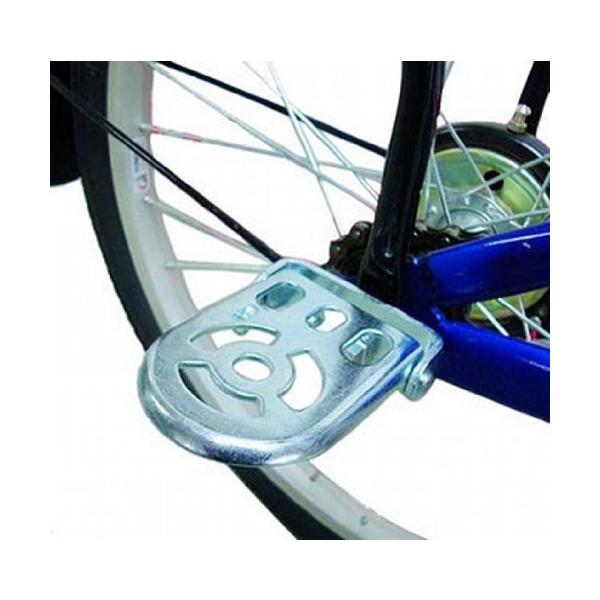 コンパクトシルバー/-/-・左右２個セット・メッキ仕上げ・長さ9.3ｃｍ　幅7.3ｃｍ　重量134グラム（１個重量）・折りたたみ可能・変則ギアガードにもなります