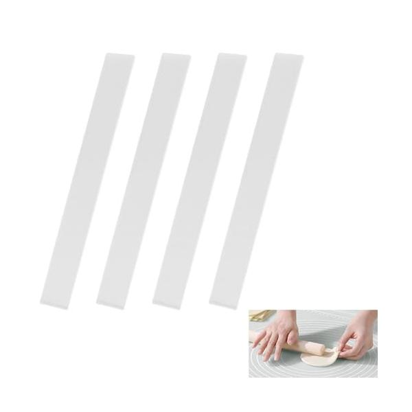 透明/mini/KKLM・均一な厚みに仕上げ付属のアクリル製ルーラーと麺棒を組み合わせて使用することで、生地やペーストを中心に置き、理想的な均一厚みを簡単に実現。プロのような仕上がりが可能です。・優れた耐久性高品質素材を採用した本品は、表面...