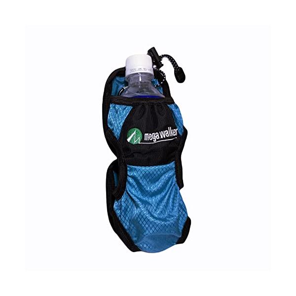 リュックサックカワセミ（ブルー）/500ml - 1000ml のボトル/-・ハンズフリーで快適リュックの肩ベルト、ウエストポーチ、パンツのベルトなどに簡単に取り付けできます。飲み物が簡単に取り出せるのでノーストレス・高性能素材を採用アウト...