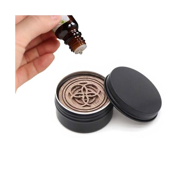 木/free/GHY765・Shape:円環形・商品仕様1個セット；サイズ：直径約5cm、高さ約2cm。注意：この製品は天然木材で作られており、それぞれに色の違いや模様の異なりがありますが、これは正常な状態です。・素材ディフューザーは、純粋...