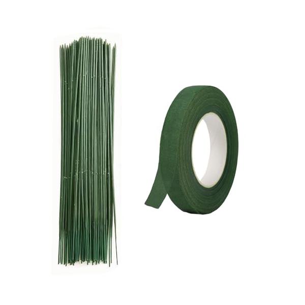 51点セット/-/-・Color:51点セット・セット内容地巻ワイヤー50本、フローラテープ6巻（ライトグリーン×2、ダークグリーン×4）・サイズテープ：幅約12mm、長さ約30メートル ／ 地巻ワイヤー：長さ30cm、太さ2mm（鉄線太さ...