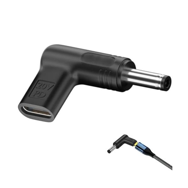 1.使用条件：20V出力対応のUSB PD充電器とType-Cケーブルを併用することで、ノートパソコン等の対象機器に使用することが可能です。・2.商品仕様：DCプラグは4.5×3.0mm20Vサイズで、中ピン（ID端子）を装備したL型設計で...