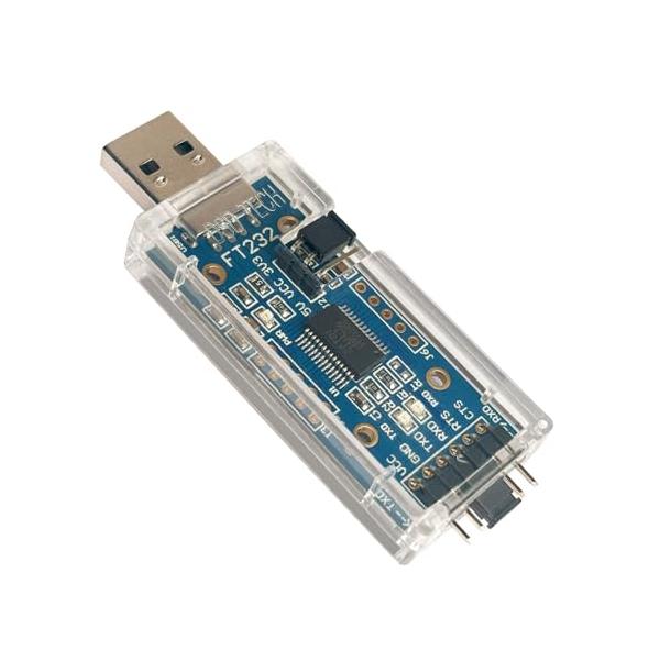 シリアル/-/SH-U09C・パッケージ個数:1・USB - TTLアダプターにより、コンピューターを通してボード/MCUと通信を設けられます。 最大転送速度900K。・メインチップはFTDIのFT232RLで高安定性。 TX、RX、電源用...