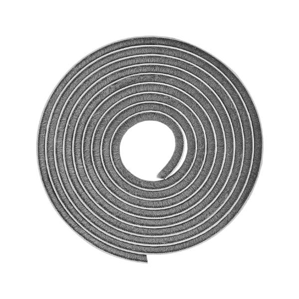 パッケージ内容隙間テープ*1巻、長さ：5M、メートル 毛足：5ｍｍ、幅：9ｍｍ、色：グレー 。・モヘア隙間テープモヘアを密に織って作られており、ドア、窓、網戸、ブラインドなどの不均一な隙間にも密着させ、バランスよく埋めることができます。モヘ...