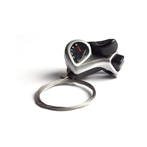 ユニ。シルバー/6S/2091163200・パッケージ個数:1・リア 6スピード・オプティカル・ギヤディスプレイ付き・インナーケーブルの長さ：2050mm・アウターワイヤーは付属しません。