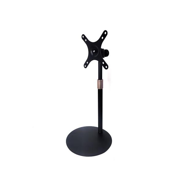ブラック/土台直径：約18CM/-・Size:土台直径：約18CM・LUONOCANの卓上コンピューターモニタースタンドは、高さ調節が可能で、上下左右の角度も自在に調整できるのが魅力です。シンプルなデザインは見た目にもすっきりしており、とて...