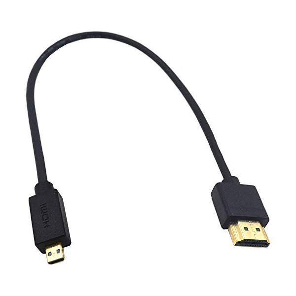 -/30cm/4k HDMI Micro HDMI 30cm・Model:4k HDMI Micro HDMI 30cm・Micro HDMI to HDMIケーブル:マイクロHDMI 変換ケーブルを介して、お使いのMicro HDMIポー...