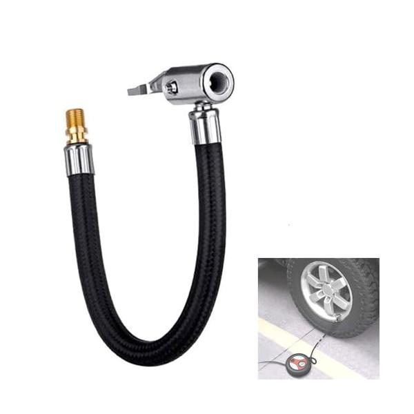 -/30センチメートル/SHSHANLC-SS018・広い適用この自動車タイヤインフレーターホースアダプターはタイヤインフレーターホース変換のために特別に設計され、精密なスレッドは標準的なタイヤバルブと同じです。それは自転車、オートバイ、自...