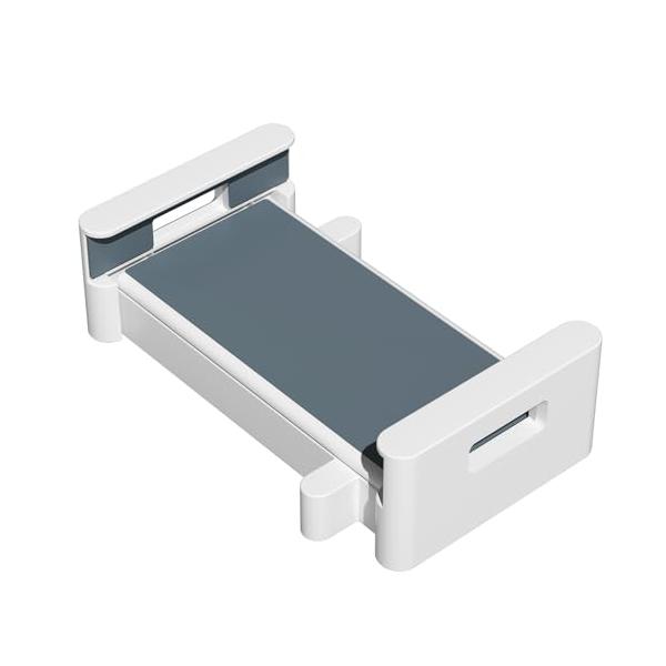 ホワイト/-/WLTBLT-01・ご注意 本製品を使用する際は、重たい物を挟む場合、必ず上下を挟んで固定してください。左右を挟むと落下の危険が高まります。重量が150g以上の物を横から挟むことをお勧め致しません・製品紹介 VESAプレートあ...