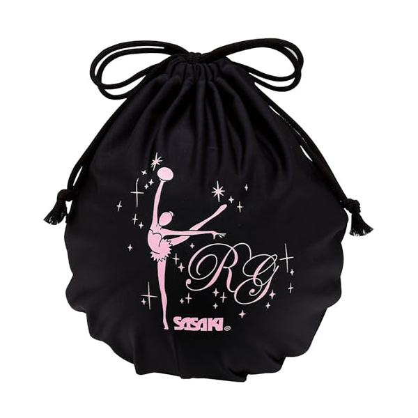 ブラック×ライトピンク/20.5×22cm/AC60・素材:ナイロン85%・ポリウレタン15%・サイズ:20.5×22cm