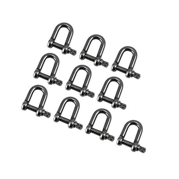 10点セットシルバー/M5/SSH-M5-10PC-JP・Size:M5・パッケージ個数:1・耐荷重：約160kg。・素材：高品質の304ステンレス鋼で作られ、高い強度と硬さ、耐摩耗性と耐食性が持っています。濡れた状態でも非常に耐久性があり...