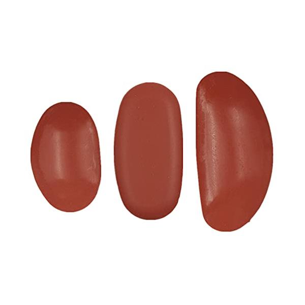 材質：ゴム・サイズ：5.4*8cm、5.4*9.9cm、5.9*12cm・ゴム製ヘラは柔軟性があり握り心地がいいです。3つのデザインがあって、表面がスムーズです。・陶芸や粘土の作業がしやすくなります。造形や表面をスムーズにするために便利です...