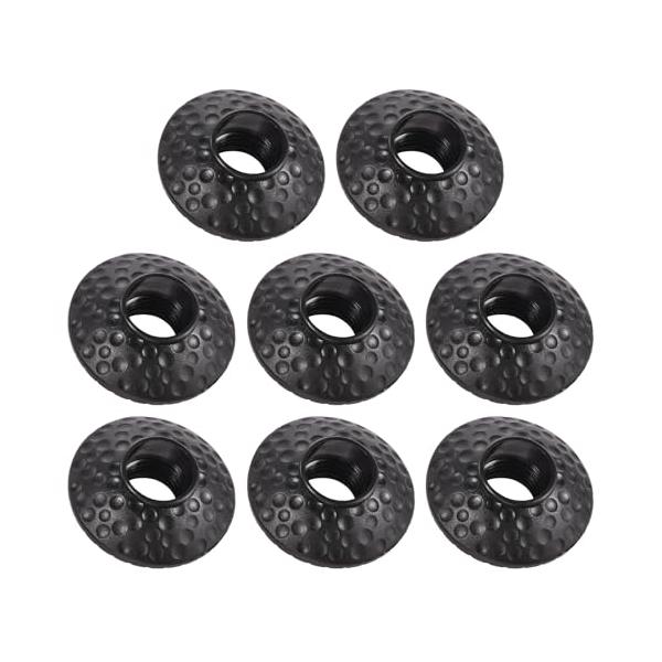 トレッキングポールのバスケットは接触面積を増やし、より良いサポートを提供し、トレッキングポールが柔らかい雪や深い泥に沈まないようにし、トレッキングポールを泥や汚れから保護します。・カラー：黒；素材：エンジニアリングプラスチック；スレッド内径...