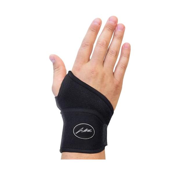 1個パックBlack Wrist Brace Single/-/-・Style:1個パック・腱鞘炎などの手首を快適にサポート：手首に適切にフィットする圧迫感と人間工学に基づく調整サポートで、手首や腕の違和感をやわらげる手首サポーター。タイピ...