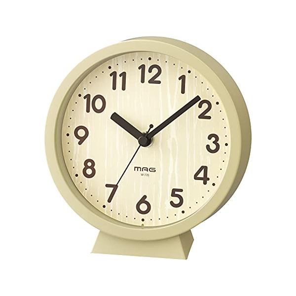 モダンナチュラル/-/W-770 N-Z・Color:ナチュラル・パッケージ個数:1・機能:連続秒針、置き掛け兼用・推奨電池:単3アルカリ乾電池×1別売・本体サイズ:約高さ15.8×幅15.0×奥行き6.8cm・本体重量:約250g・カラー...