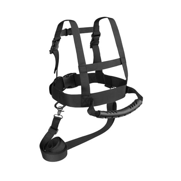 ハーネスビンディング/Black-1/661・Style:ハーネス・初心者に最適ターンの学習用リードはハーネスと一体化されており、スキーターンの指導を容易にします。お子様が丘を下る際に、お子様用のスキーハーネスは、お子様の速度をコントロール...