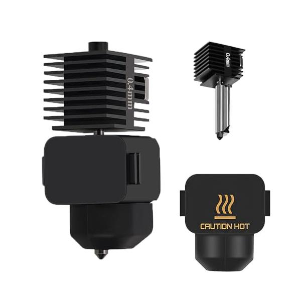 本商品は【互換品】です。国内正規品とは品質・保証・サポートが異なります。0.4mmブラック/0.4mm/0.4mm・Model:0.4mm・互換性モデル｜A1 / A1 Mini対応 本ホットエンドはBambu Lab機種向けに設計された互...