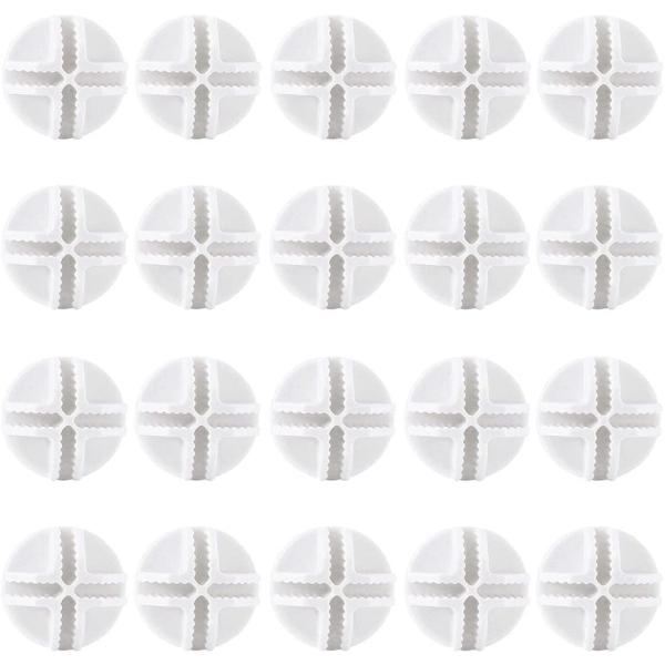 ホワイト/ユニバーサル/MOK2002・Color:ホワイト・パッケージ個数:1・パッケージには：20個 ワイヤーグリッド キューブコネクタ コーナースロット・健康 材質：プラスチック製のコネクタはパネルをしっかりと接合する耐性のあるABS...