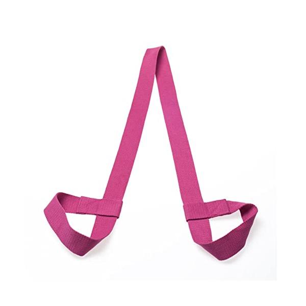 プラム/183 x 3.8cm/-・Color:プラム・素材：丈夫なコットン、重さ：52g、サイズ：183 x 3.8cm・カラー：画像をご参考ください。・快適さは機能を満たし、あなたの手を自由にします。ヨガ通勤、ノンスリップ、環境にやさし...