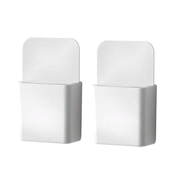 ホワイト/-/30708・Color:ホワイト・省スペース: 壁に設置してリモコン、化粧品、ペンや眼鏡などいろいろな物を浮かせて収納できます。物をすっきりと整理することができ、スペースも効果的に節約できます。家庭生活に欠かさない多機能壁掛け...